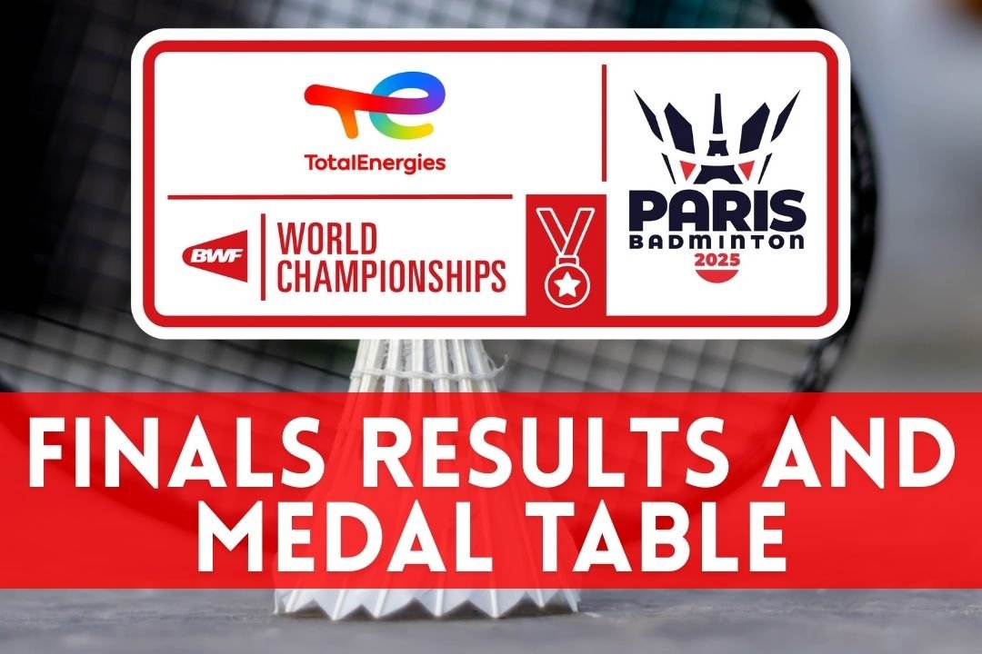 2025 BWF World Championships – Finals Results and Medal Table ...